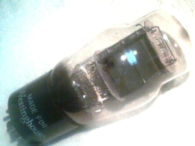 Vacuum Tube 1ea Westinghouse 6Y6 G black plate tstd VG amp radio ...