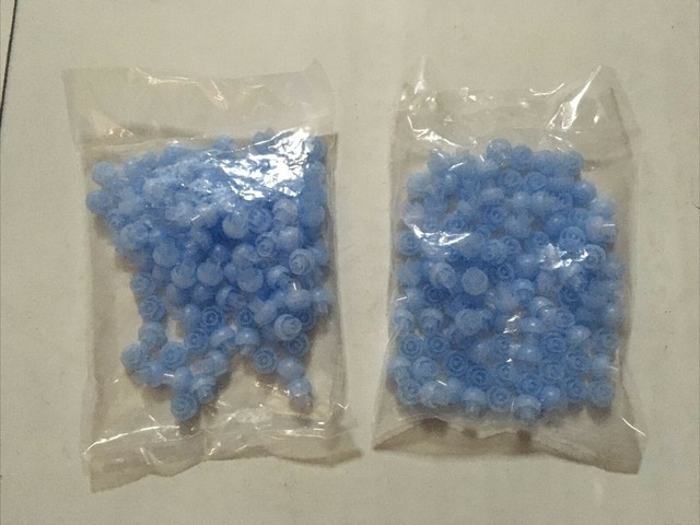 Baxa Baxter 500pk Exacta-med Self-righting Oral Syringe Tip Caps Blue ...