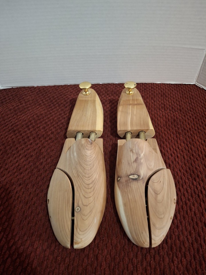 Adjustable Shoe Stretcher US Size 4-12 Wood Shoe Tree Shaper Women Men ...