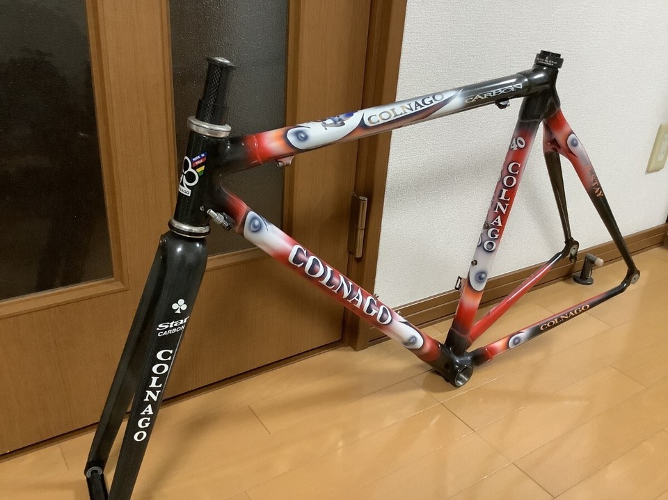 Colnago C40 B Stay Vintage Carbon Road Bike Frame 50cm Rim Brake Made ...
