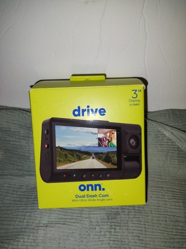 Drive Onn Dual Dash Cam w/ Ultra Wide Angle Lens | eBay