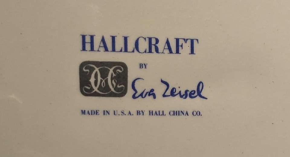 Hallcraft Eva Zeisel - Pinecone Large Serving Platter 15” MCM | eBay