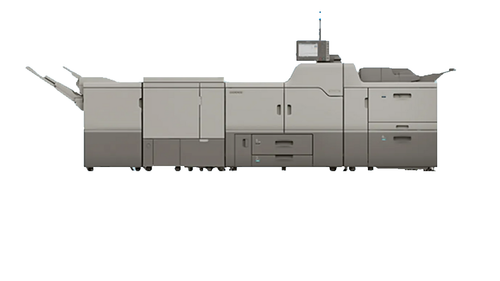 Ricoh Pro C7110 color production printer- with Fiery, LCT, Finisher | eBay