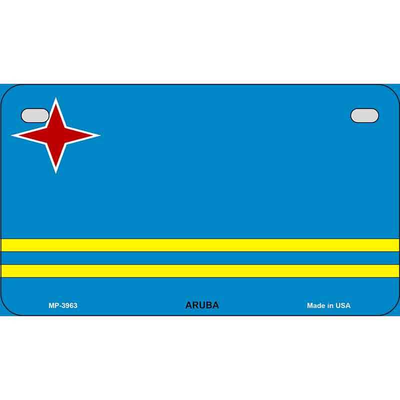 Aruba Flag Novelty Metal Motorcycle Plate MP-3963 | eBay