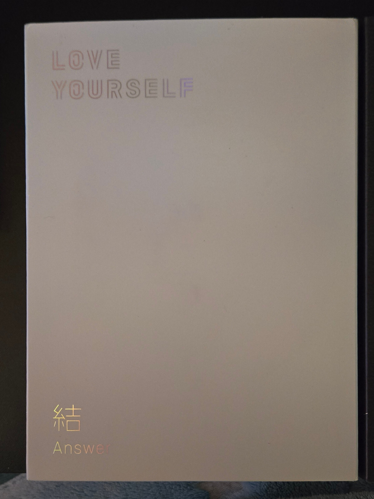 BTS Love Yourself Answer Album | 4 Versiones (S.E.L.F.) ️