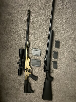 King Arms MDT LSS Gas Powered Airsoft Sniper Rifle/ KJW M700 Gas ...