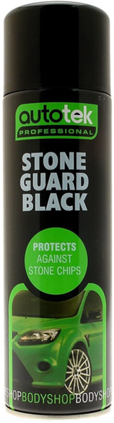 Autotek Professional Stone Guard 500ml Spray Paint - Black (AT00SGB500 ...