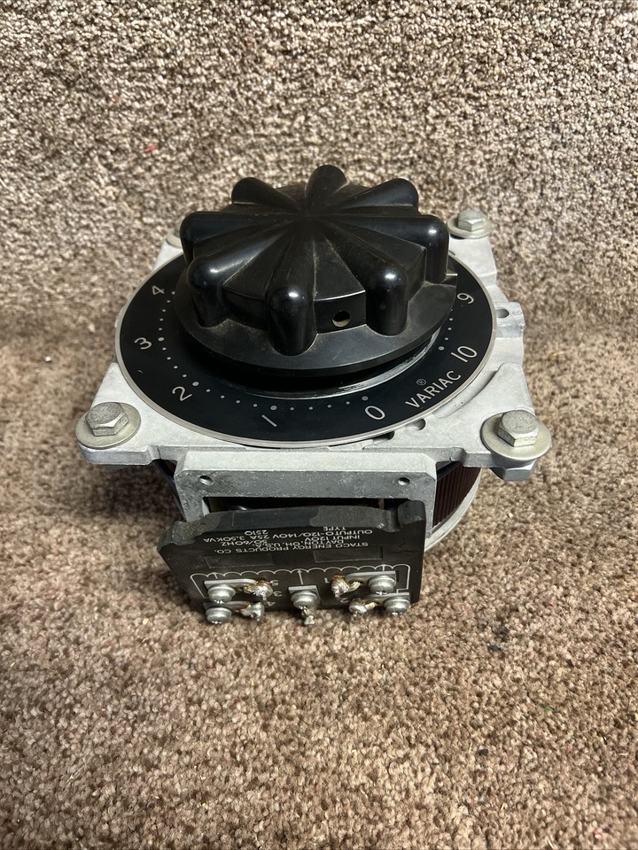 Variac Staco 2510 Variable Transformer As Is | eBay