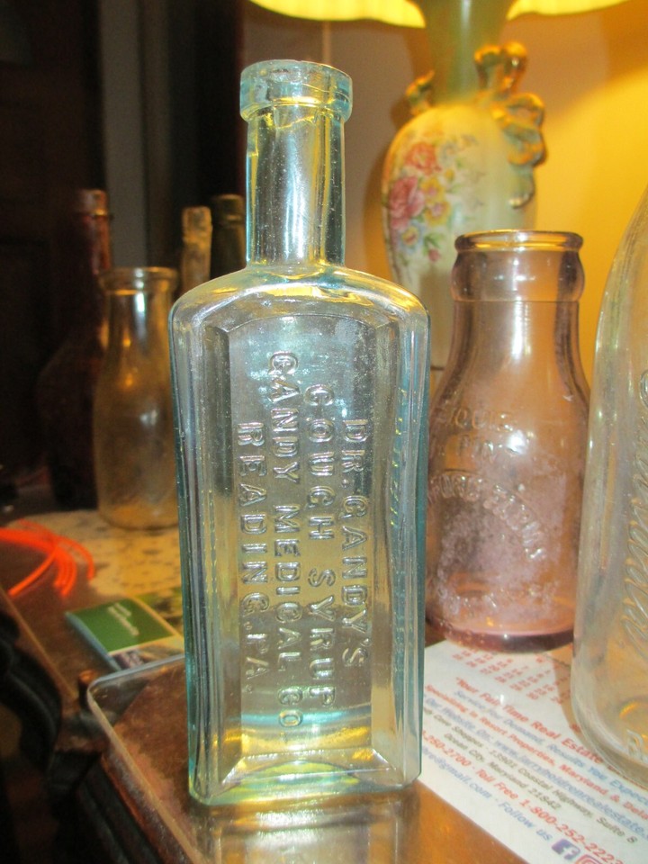 DR. GANDY'S COUGH SYRUP GANDY MEDICAL CO READING PA medicine cure ...