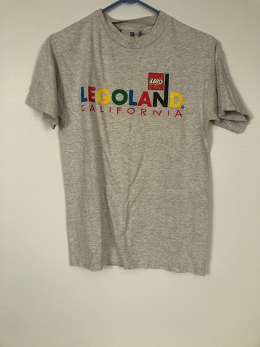 Legoland California 1999 Gray Tshirt Size Small Vintage Legos Blocks ...