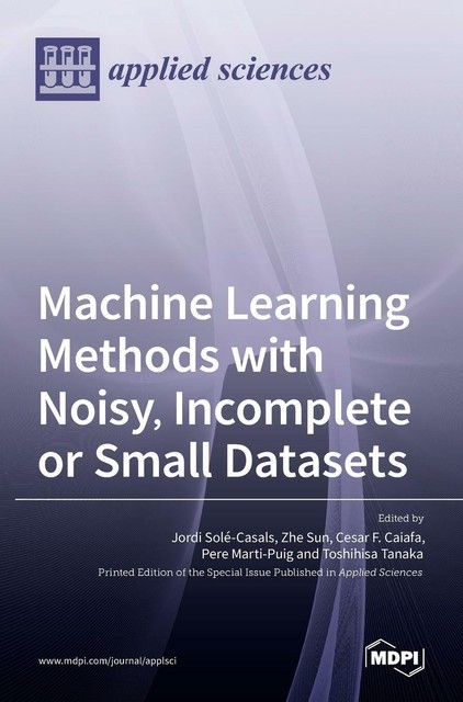 Machine Learning Methods With Noisy, Incomplete Or Small Datasets (2021, Gebundene Ausgabe ...