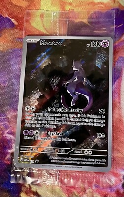 *Sealed* Pokemon Scarlet & Violet 151 MEWTWO SVP BLACK STAR PROMO 052 ...
