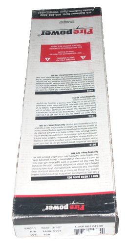 Victor Firepower 6011 Welding Rods 3/32 in Dia Mild Steel AC/DC ...