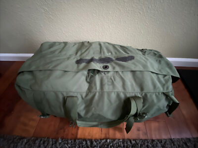 US Military IMPROVED Duffel Bag ZIPPERED Duffle Bag USGI 8465-01-604 ...