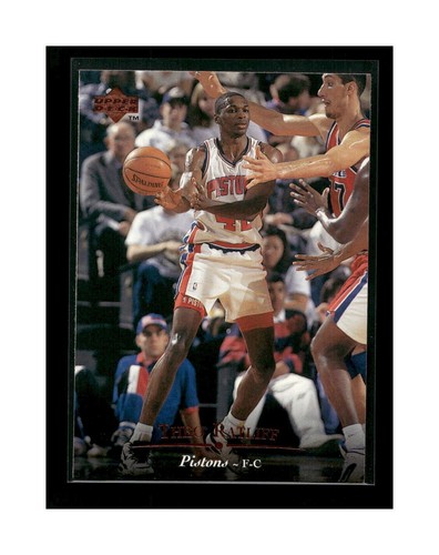 1995-96 Upper Deck Detroit Pistons Basketball Card #259 Theo Ratliff ...