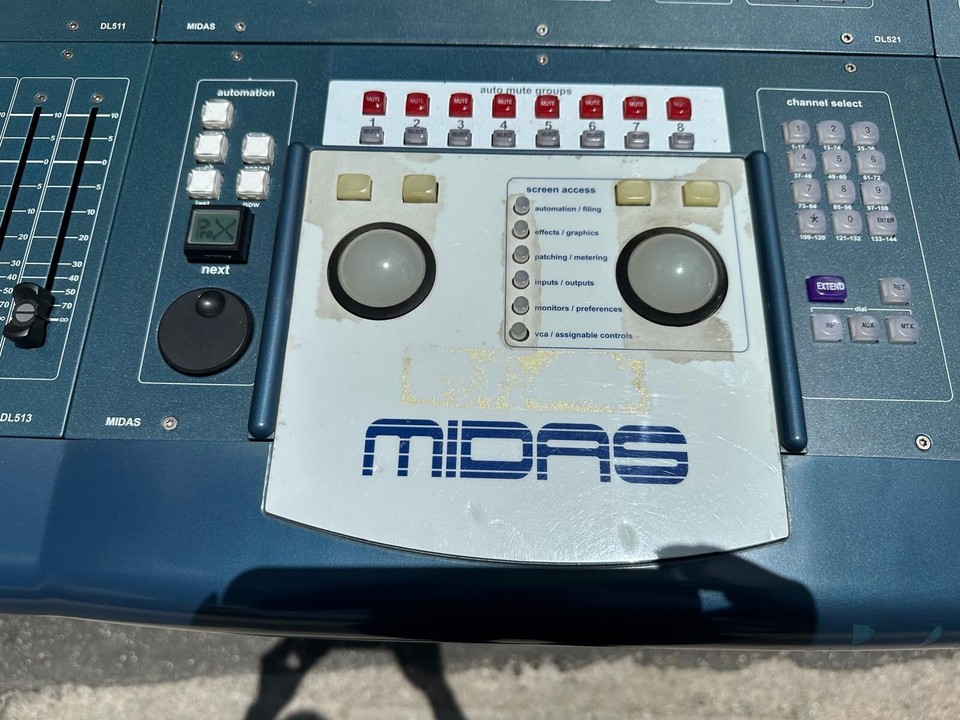 Midas Pro X Console W/ Case For Parts #2778 (One)THS | eBay