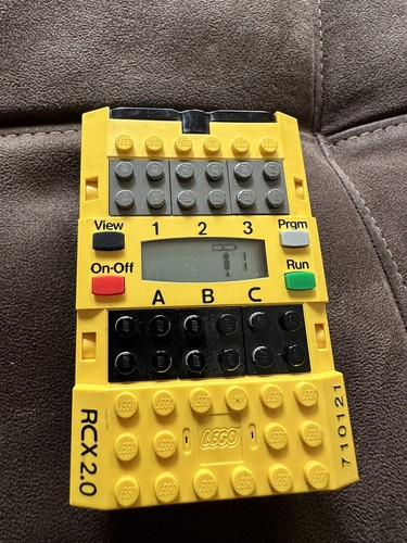 Lego Mindstorms RCX 2.0 Yellow Intelligent Brick working Condition (no ...