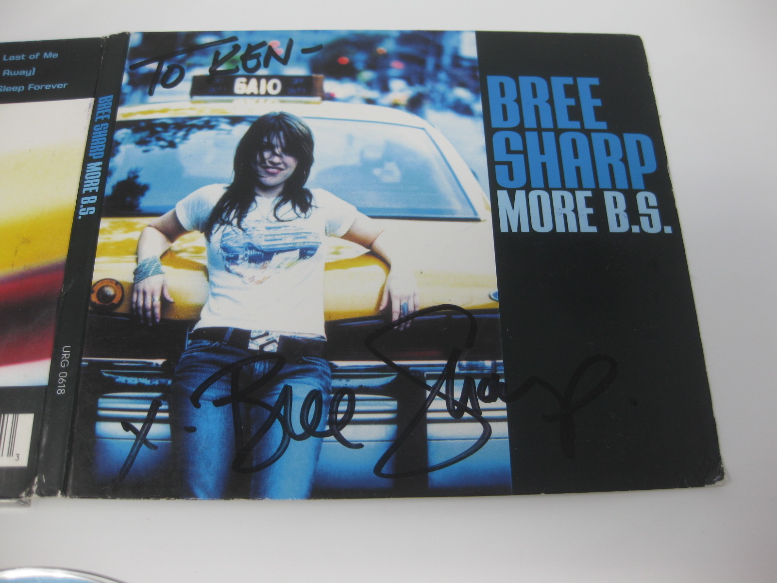 More B.S. by Bree Sharp CD - HAND-SIGNED AUTOGRAPHED 670917061823| eBay