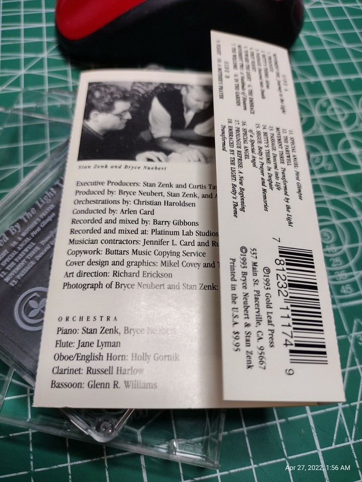 BRYCE NEUBERT & STAN ZENK - Embraced By The Light: The Musical Journey ...