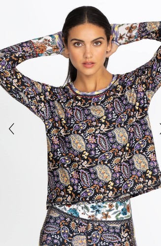 New With Tags! Johnny Was Active Betzy Step Hem Tee Retail $175 | eBay