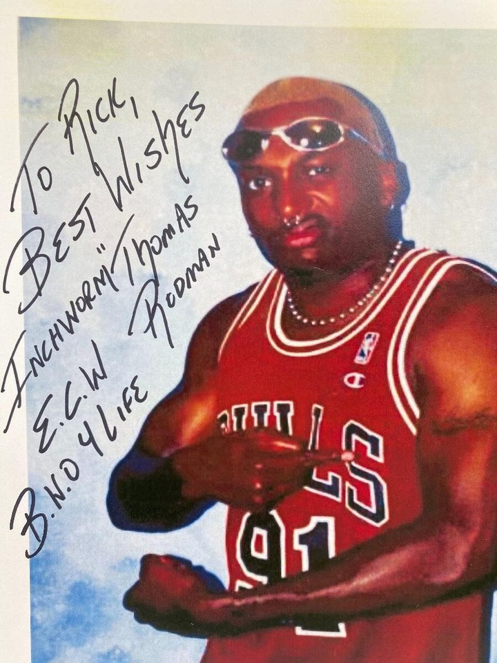 Authentic Autographed Thomas Rodman Wrestling 8x10 Card Stock Photo. | eBay