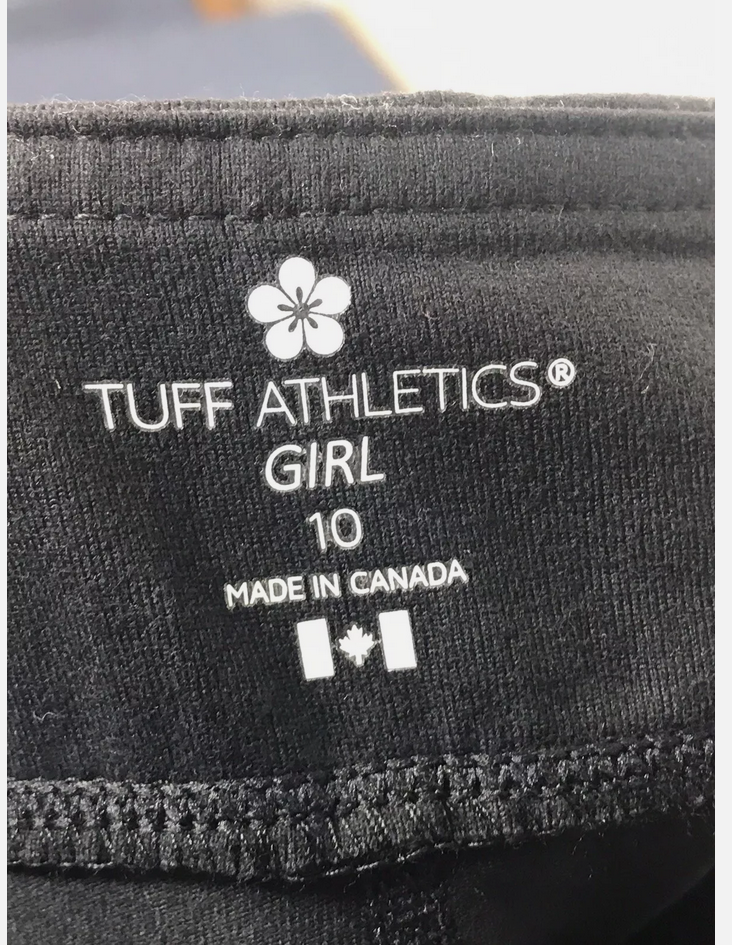 Tuff Athletics Girls Full Length Wear Leggings(BLACK M-10)NWT | eBay