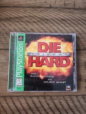 PlayStation 1 Die Hard Trilogy (PS1) Greatest Hits 1996 Complete w ...