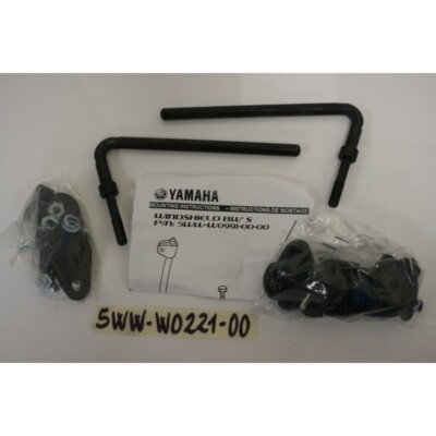 Set Mounts Windscreen (5WW-W0991-00) Windshield Mounting Set Yamaha BW ...