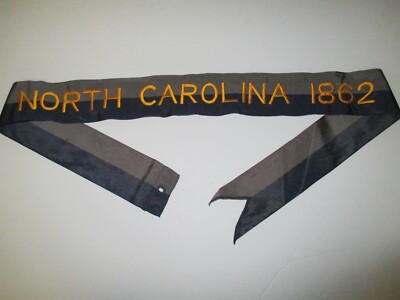 rst166 US Army Civil War Flag Streamer North Carolina 1862 South IR41 ...