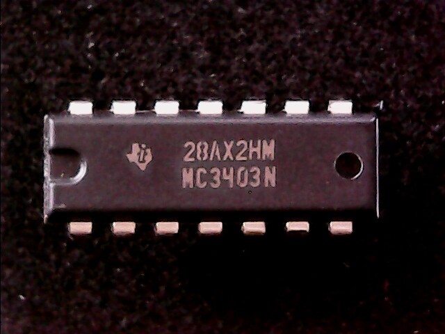 MC3403N - Texas Instruments Single Supply Quad Op Amp (DIP-14) GENUINE | eBay