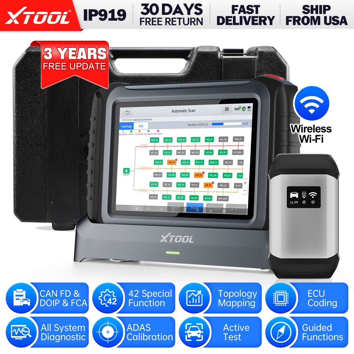 Xtool A80 Pro Master H6 Pro Master Obd2 Car Diagnostic Original Xtool