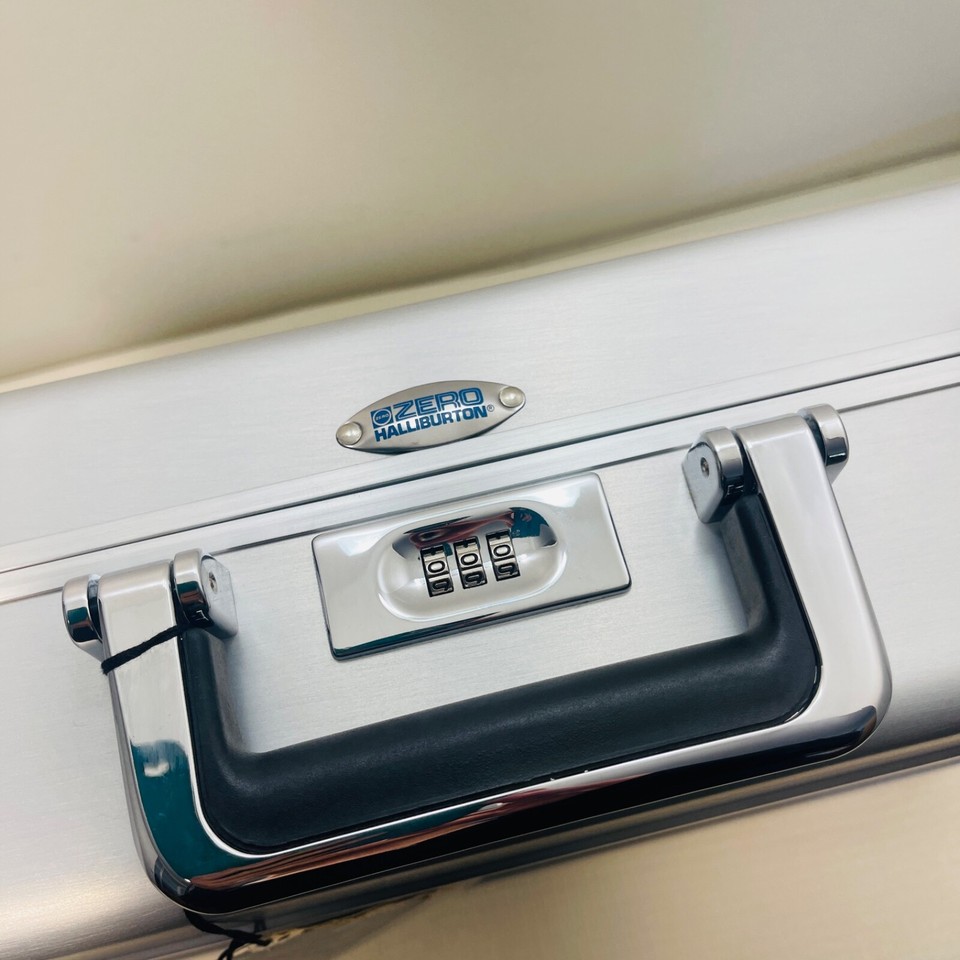 Zero Halliburton LT-SI Aluminum Laptop Case w/Removable portfolio case ...