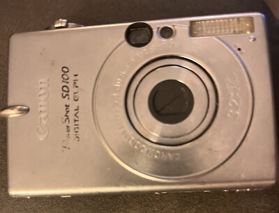 PARTS ONLY Canon PowerShot 3.2mp SD100 Digital Elph Camera | eBay