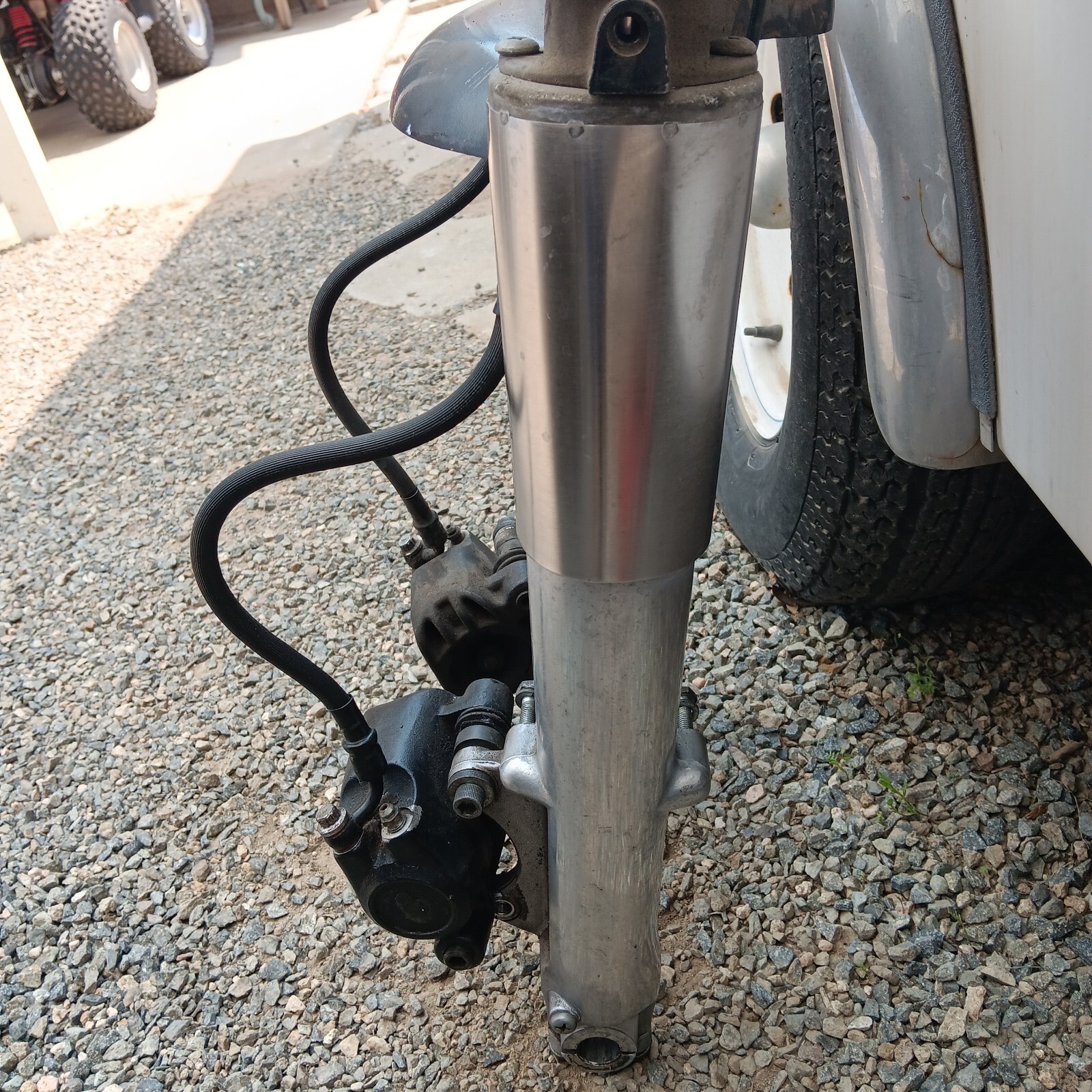 1989 Harley-Davidson Tour Glide FLT Front Forks Shock Calipers Tree ...