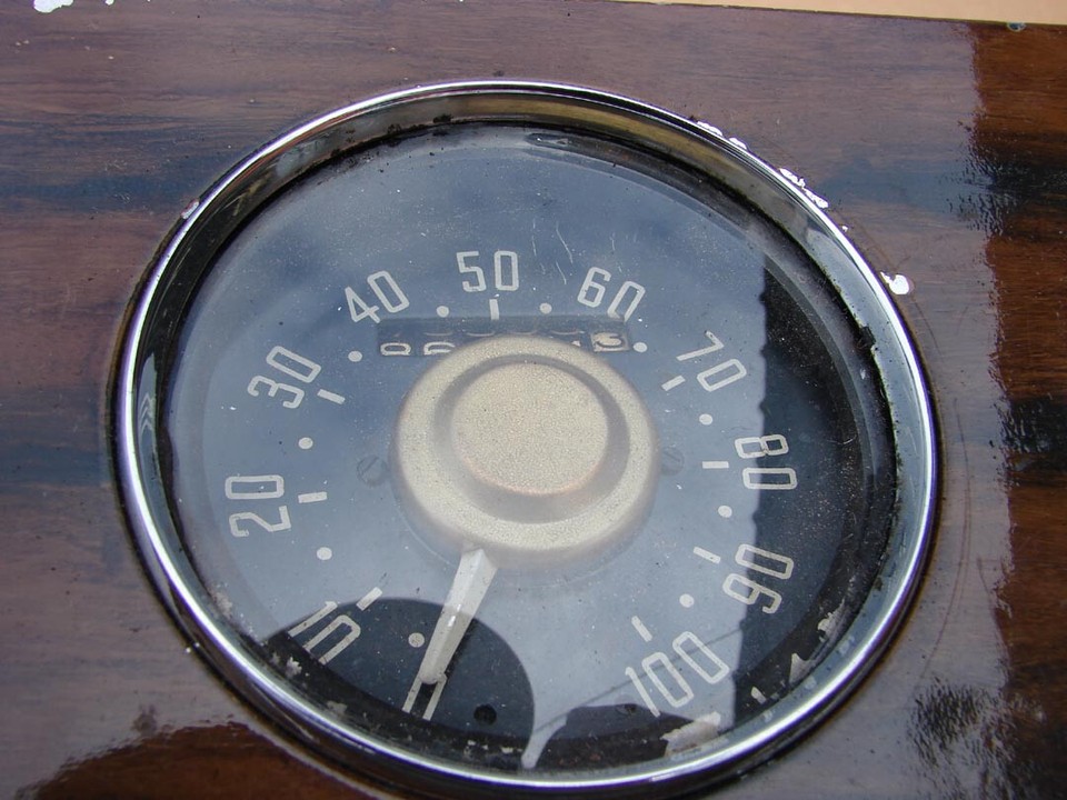 1949 Plymouth Speedometer and Gauges Dash Cluster Parts 1253043 | eBay