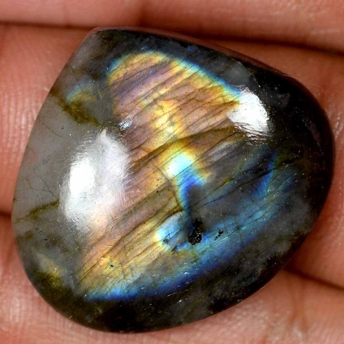 50.75 Karat 100% Natürlich Chatoyant Flash Labradorite Cabochon Lose ...