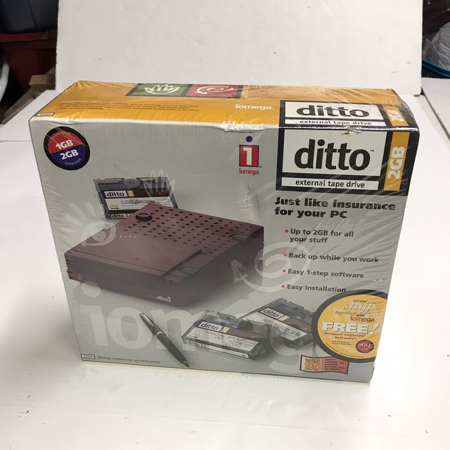 Device Ditto 2gb Tape Backup Drive Io2000-px Iomega for sale online | eBay
