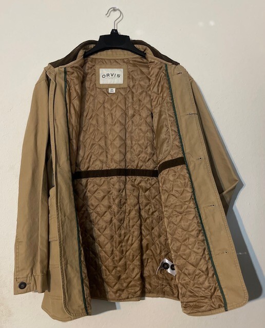 Brand New Orvis Barn Jacket, Classic Collection, Saddle Color, Choice M ...