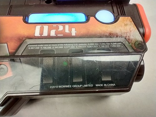 WOWWEE Light Strike XR Series Model 024 Laser Pistol Blaster - Working ...