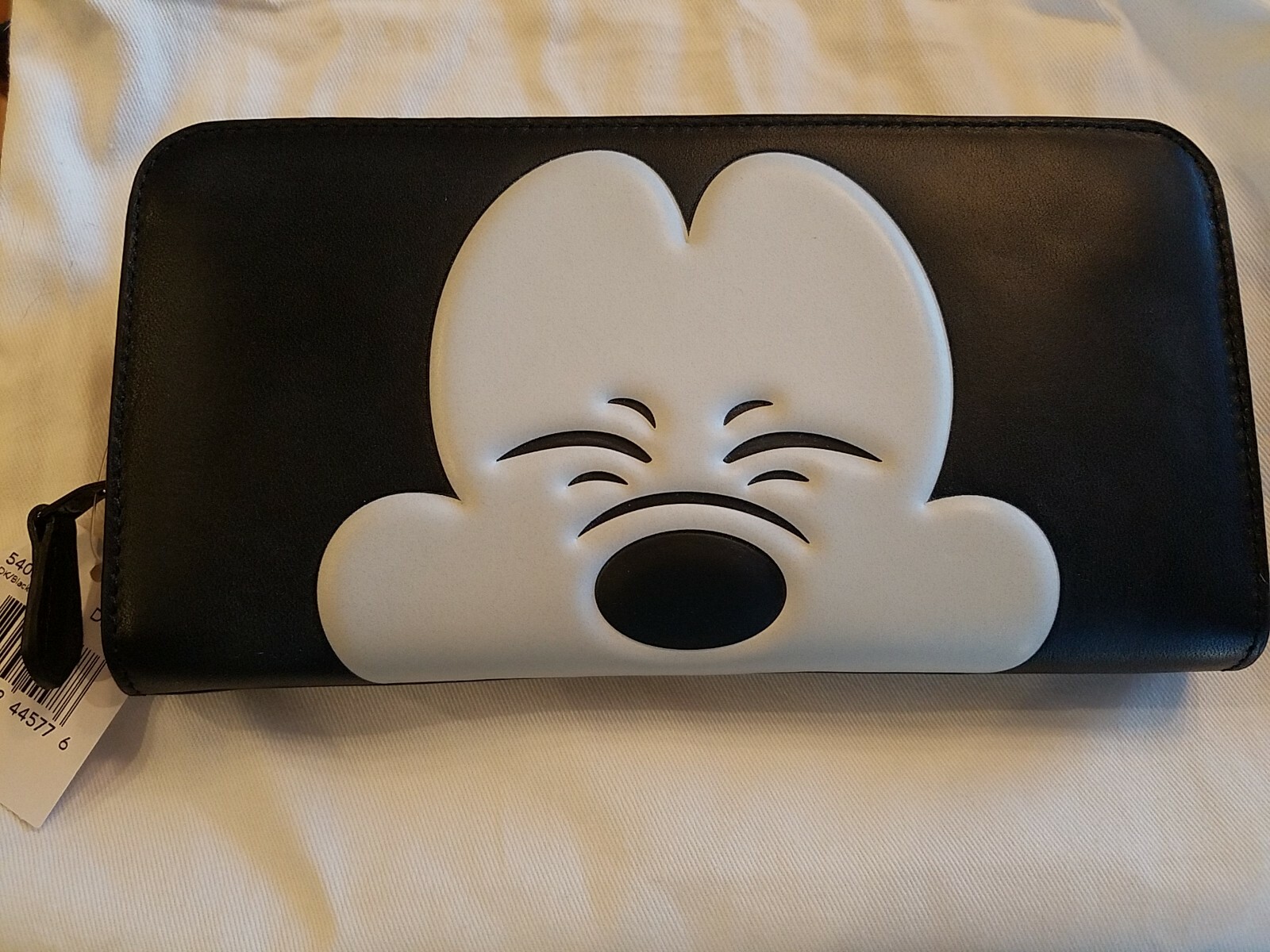 NWT Coach Disney Squinting Mickey Mouse Wallet F54000 Authentic ...