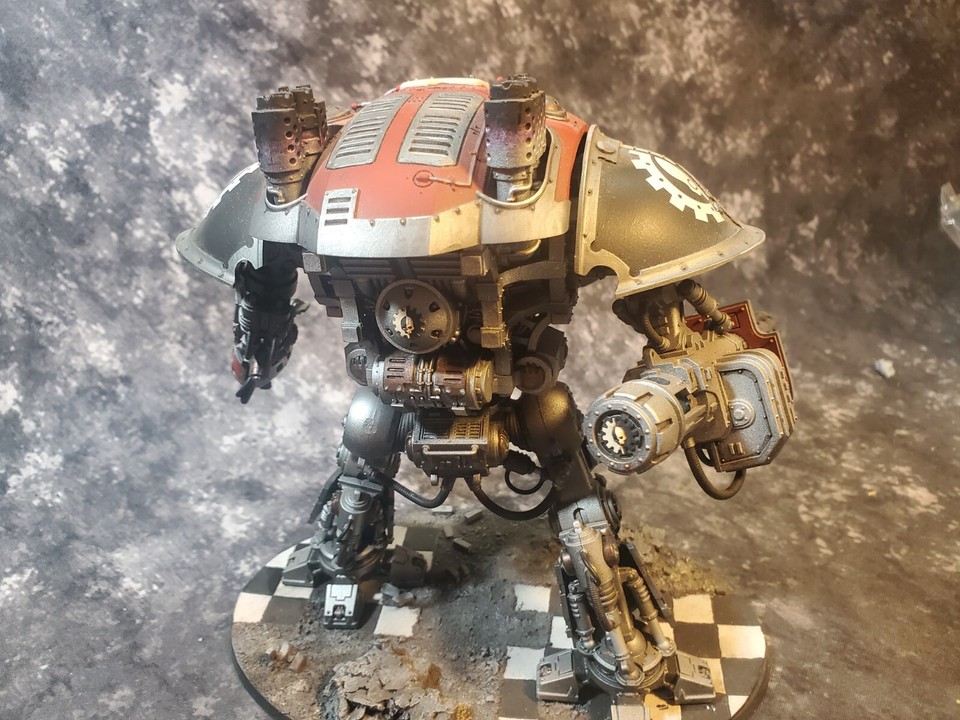 Warhammer 40k Adeptus Mechanicus Painted Imperial Knight Knights Errant ...