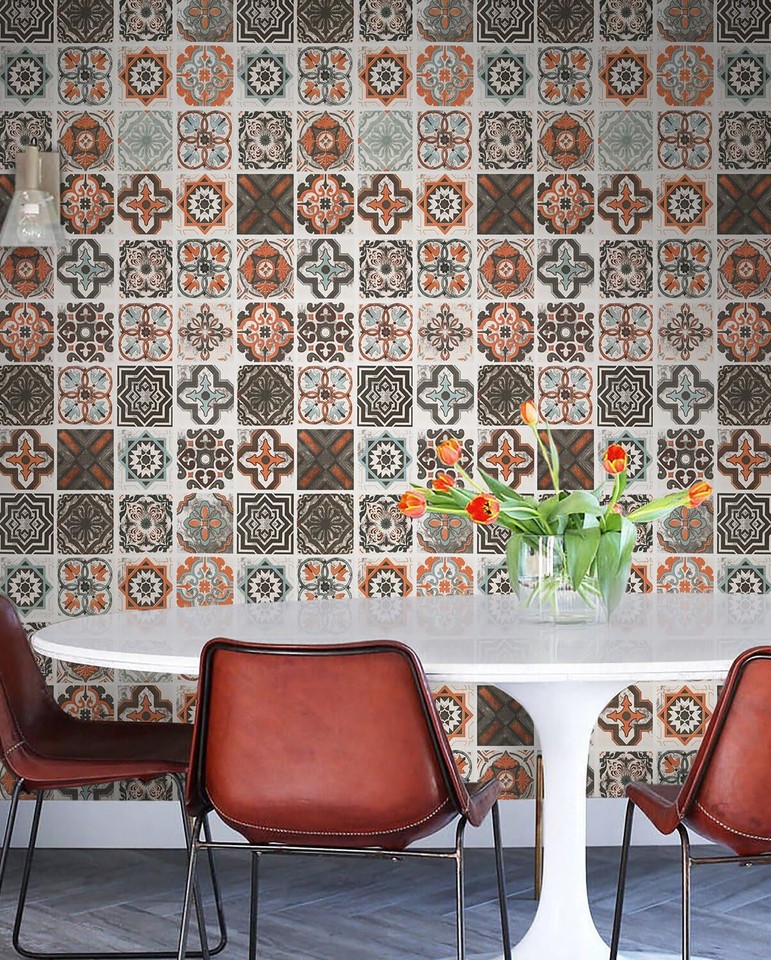 Backsplach Kitchen Contact Paper Tile Wallpaper Peel and Stick ...