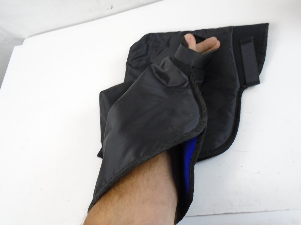 SP1 Snowmobile Handlebar Gauntlets Pair of Black Nylon 45-1900 ( SM ...