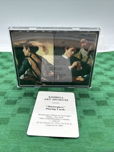 Kimball Art Museum “masterpiece” Playing Cards Double Deck-Vintage 1987 ...