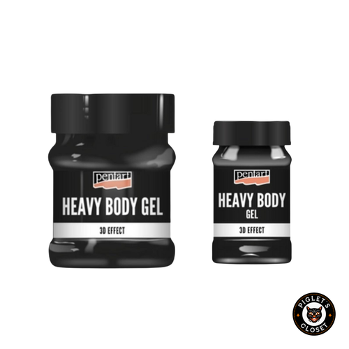 Glossy Black | Heavy Body Gel | 3D Effect Paste | Pentart | eBay