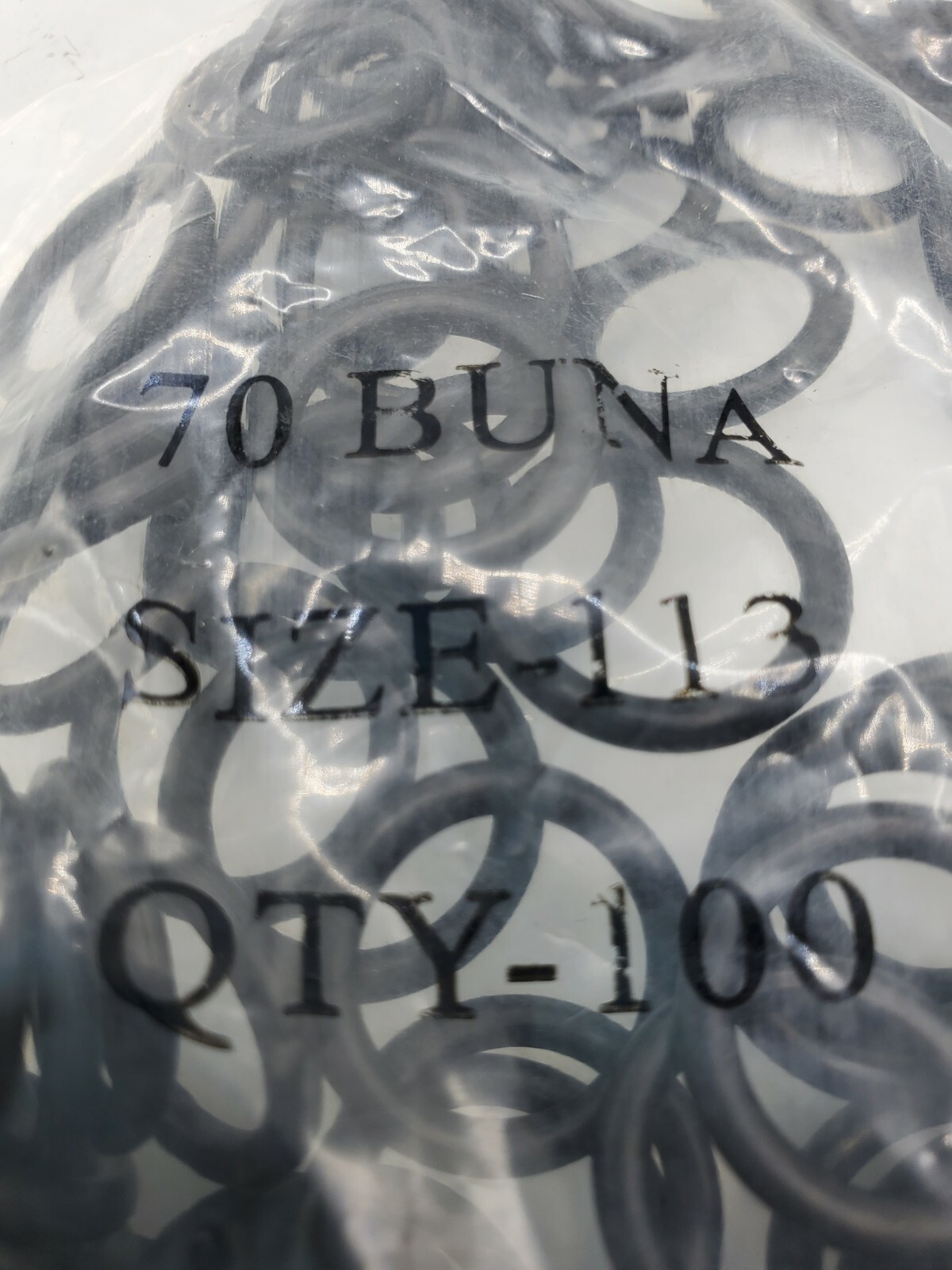 AS568-113 B70 (NBR) Buna-N Nitrile 70 Duro O-Ring | eBay