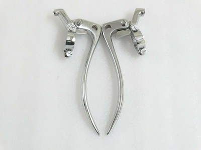 TRIUMPH 3HW 3SW AMAL NORTON CAFE RACER MOTORCYCLE HANDLEBAR CHROME ...
