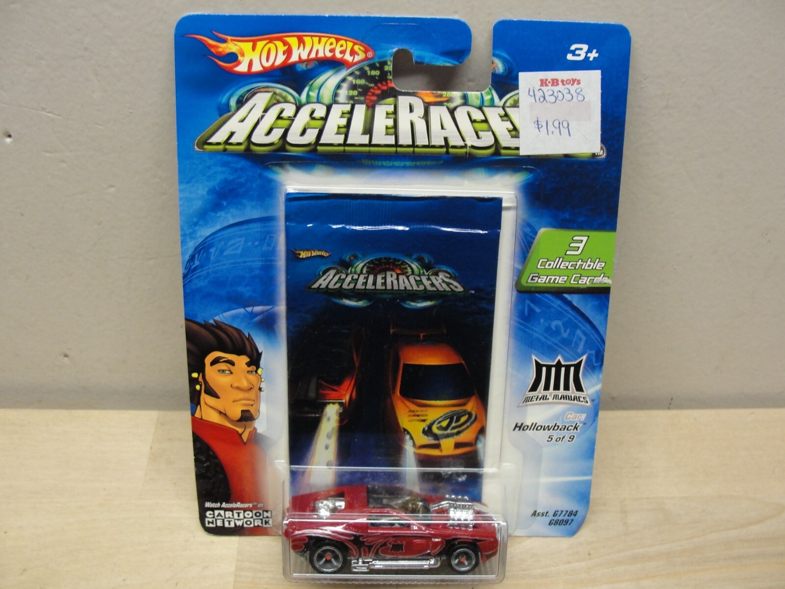 NEW 2004 HOT WHEELS ACCELERACERS HOLLOWBACK 1:64 SCALE DIE-CAST 5 of 9