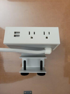 Byrne Plug & USB Power Distribution Unit Desktop Clamp-on mount | eBay