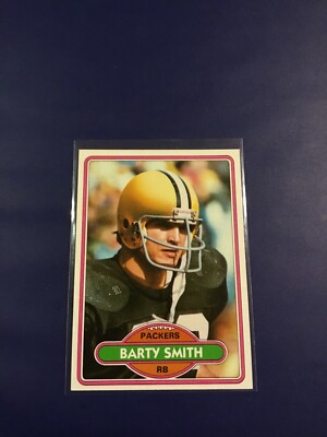 1980 Topps # 228 BARTY SMITH Green Bay Packers Running Back Richmond NM ...